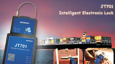 Intelligent electronic lock JT701 successful integration GPS Wailon ...
